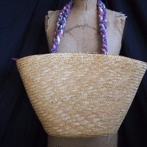 Capelli of New York | Bags | Cappelli Straworld Purple Sparkle Purse ...
